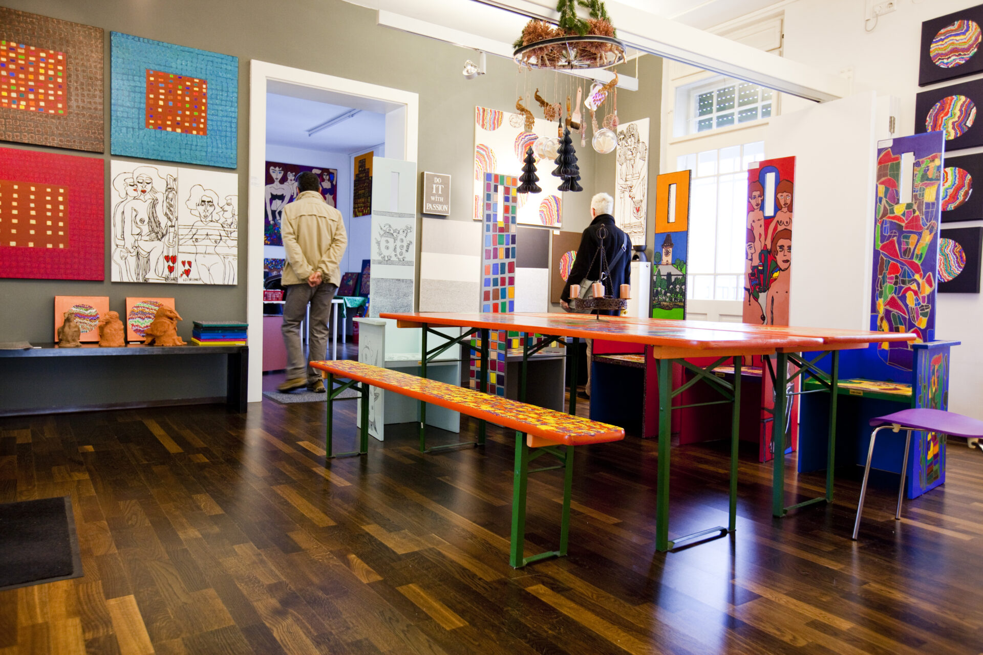 Kunst und Vielfalt in der Malwerkstatt Graz - Creative Industries Styria