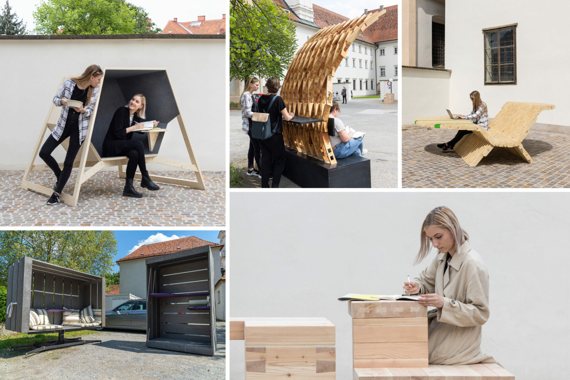 WorkLets – the new generation of the park bench - Creative Industries Styria